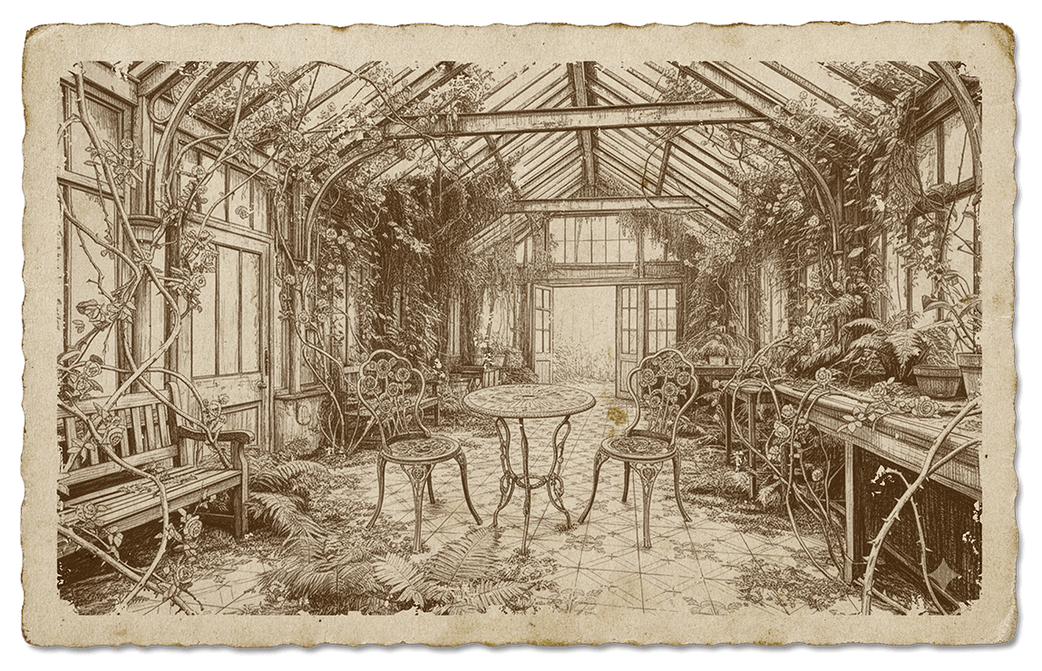 Rose’s Greenhouse ⧫ Rose's Mystery House
